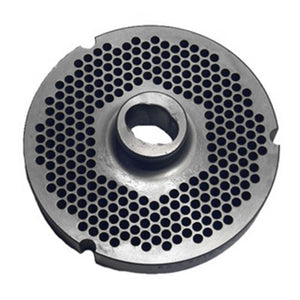 Size 52 Bone Collector Hubbed Meat Grinder Plate, 3/16" (5,0mm) Holes ...