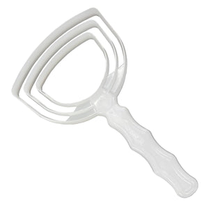 Bone Dust Scraper - Square Plastic | Butcher Supplies